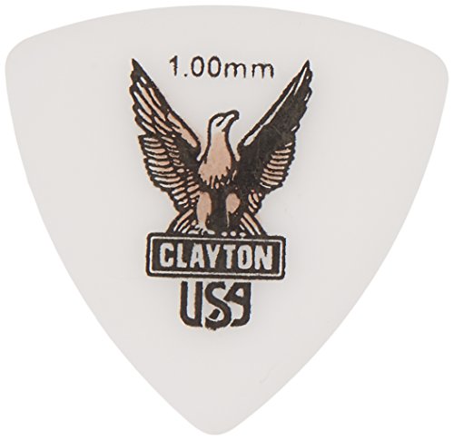 Clayton Acetal Guitar Picks (Select from gauges .38mm - 1.00mm)