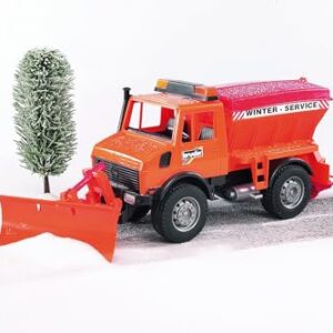 Bruder 02572 MB Unimog w Snow Plow