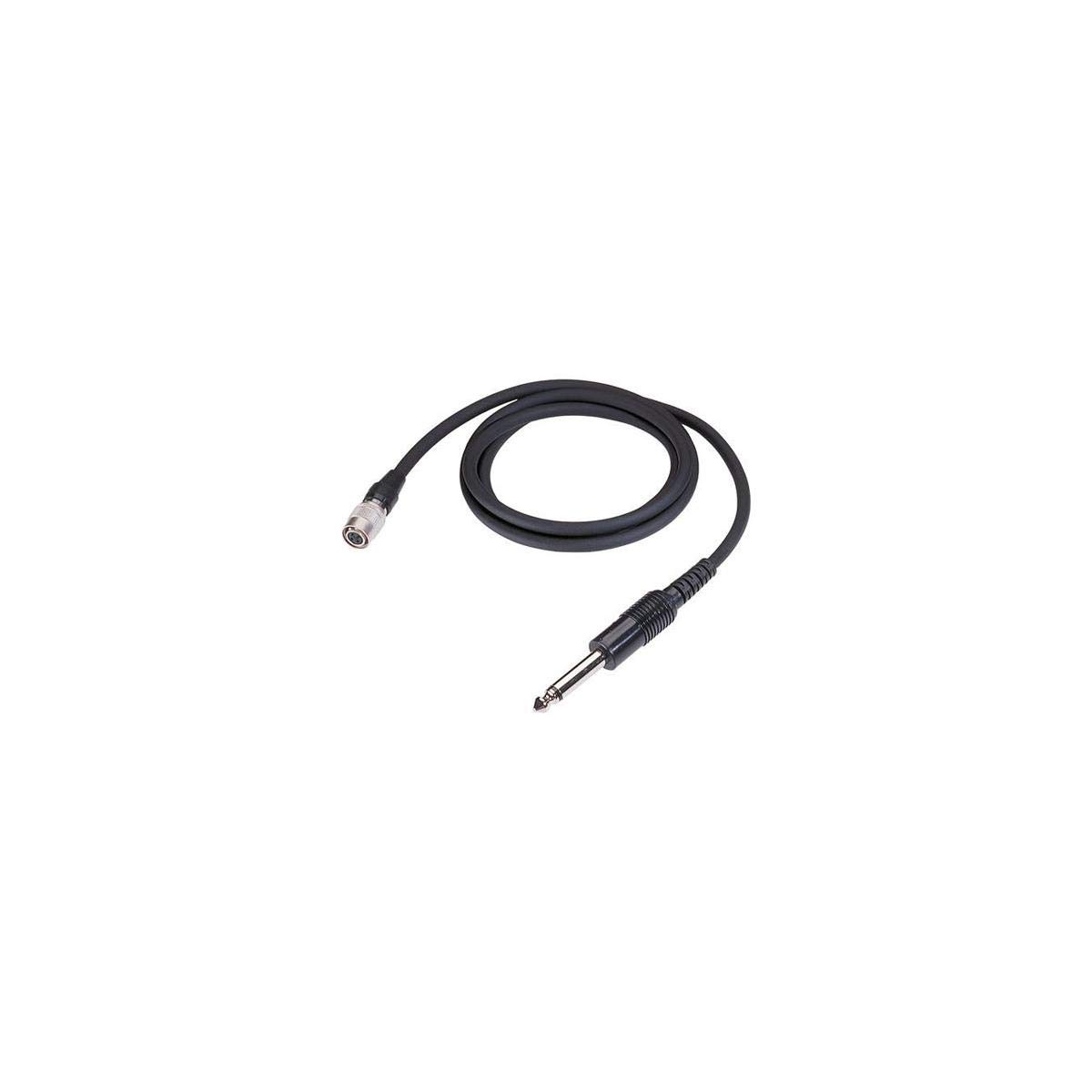 Audio-Technica AT-GcW Guitar Input Cable for Wireless Audio Transmitter