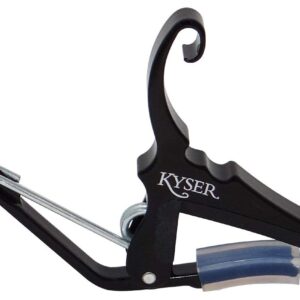 Kyser Quick-Change Guitar Capo for 12-string guitars, Black, KG12B