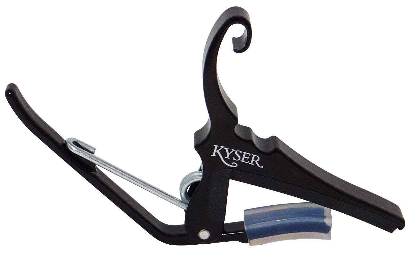 Kyser Quick-Change Guitar Capo for 12-string guitars, Black, KG12B