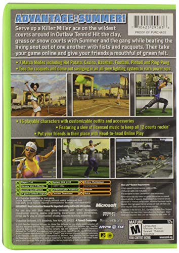 Outlaw Tennis - Xbox