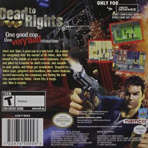 Dead to Rights - Game Boy Advance