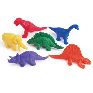 Learning Resources Mini-Dino Counters - 108 Pieces, Ages 3+ Toddler Learning Toys, Dinosaurs for Toddlers, Dinosaurs Action Figure Toys, Kids' Play Dinosaur and Prehistoric Creature Figures