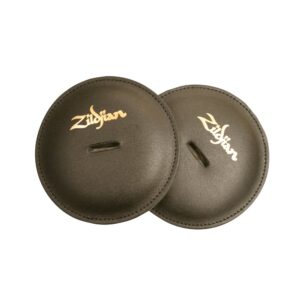 avedis zildjian company leather cymbal pads - pair