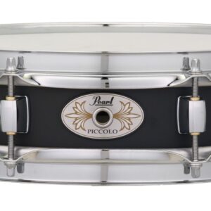 Pearl S1330B 13 x 3 Inches Black Steel Piccolo Snare Drum