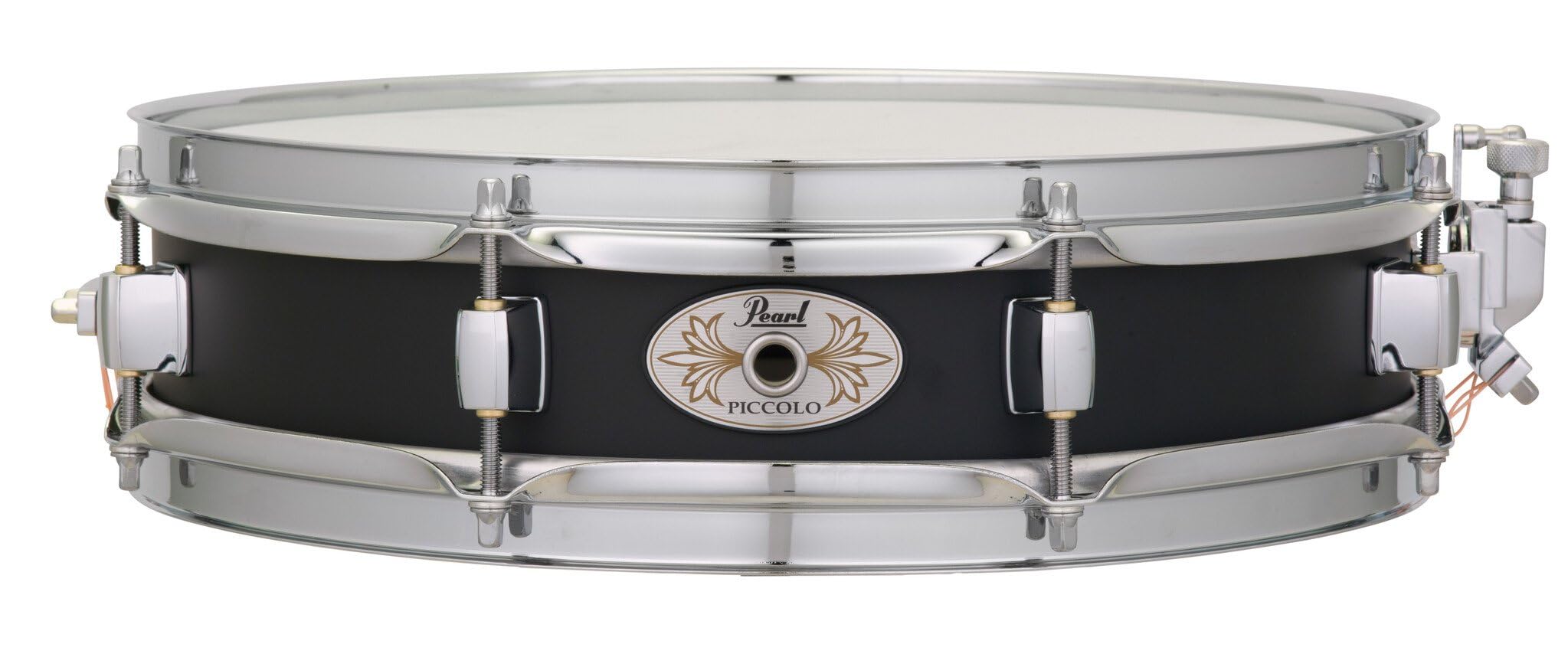 Pearl S1330B 13 x 3 Inches Black Steel Piccolo Snare Drum