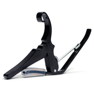 Kyser Quick-Change Guitar Capo for 12-string guitars, Black, KG12B