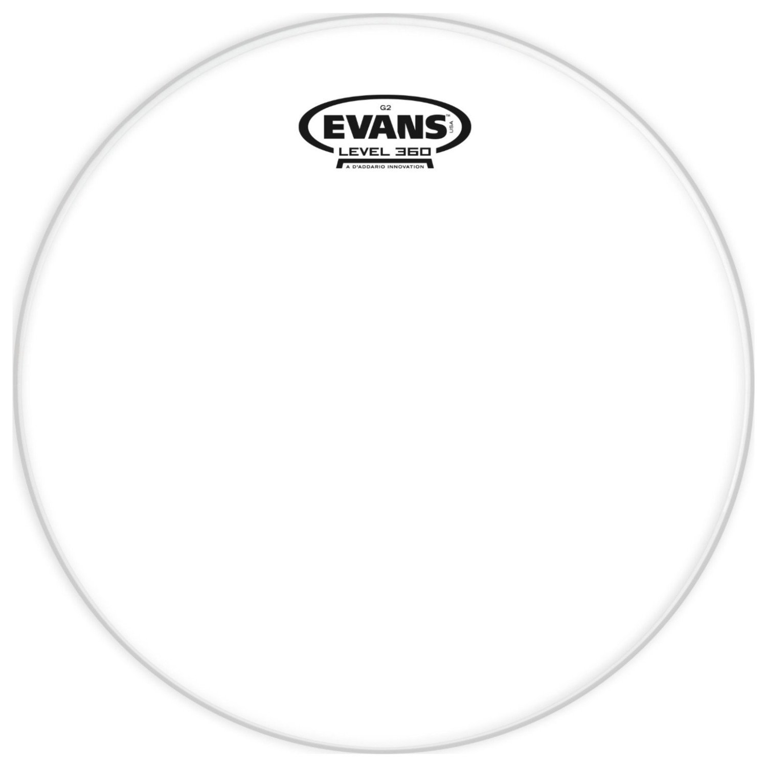 Evans Drum Heads - G2 Clear Tom Drumhead, 12 Inch