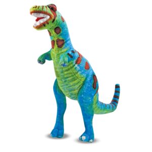 melissa & doug giant t-rex dinosaur - lifelike stuffed animal (over 2 feet tall)