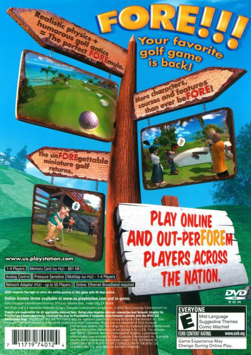 Hot Shots Golf Fore - PlayStation 2