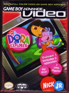 dora the explorer, volume 1 - game boy advance