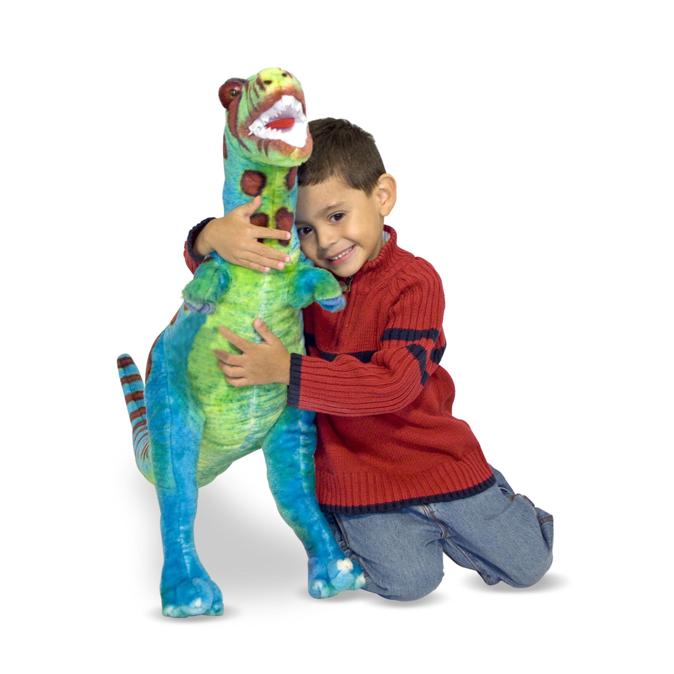 Melissa & Doug Giant T-Rex Dinosaur - Lifelike Stuffed Animal (over 2 feet tall)