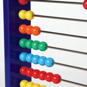 Learning Resources Ten-Row Abacus, Early Math Skills, Addition/Subtraction, Abacus, Abacus for Kids, Math Toys, Ages 5+