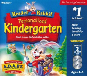 reader rabbit personalized kindergarten (2 cds)