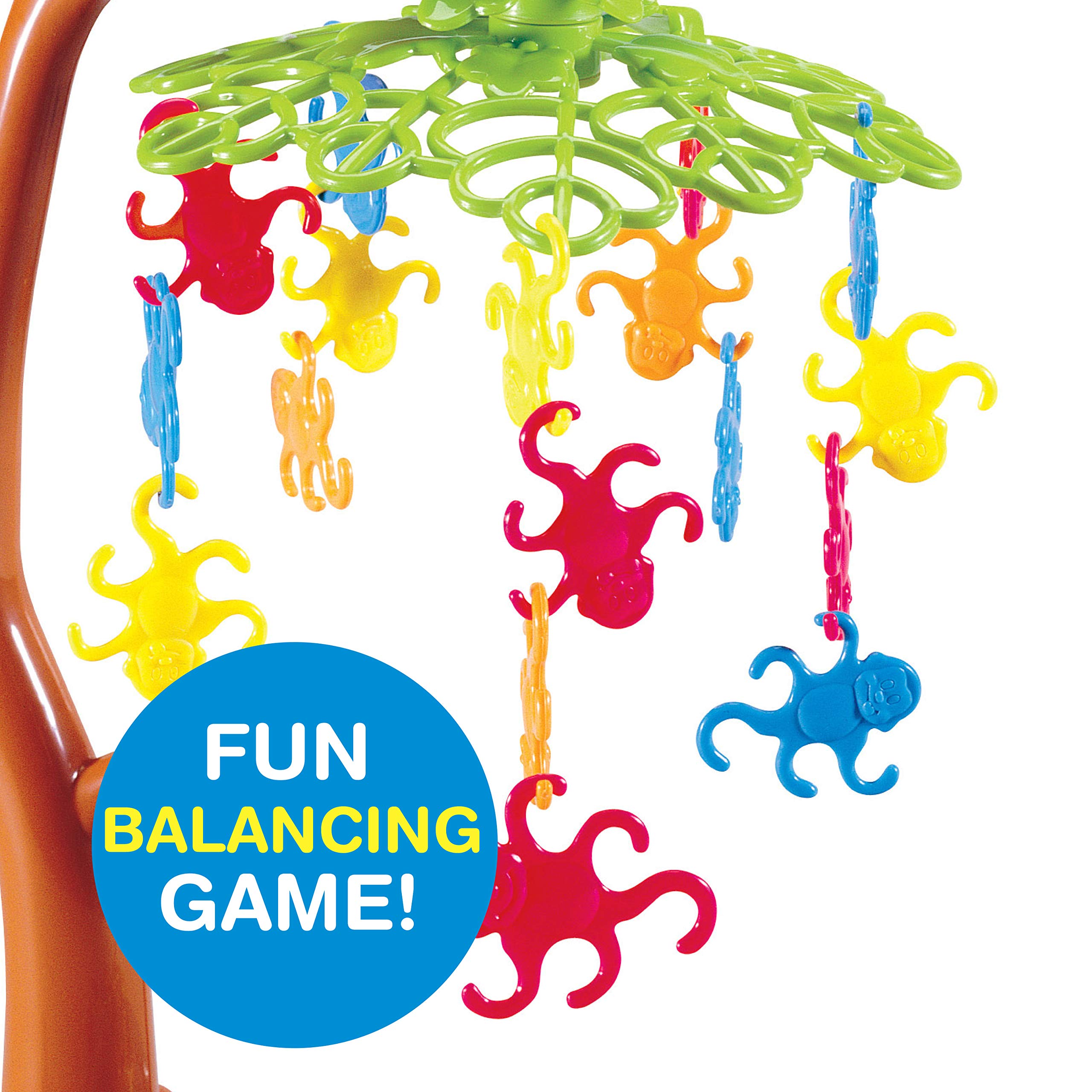 Game Zone Monkeying Around - Multiplayer Tabletop Balancing Game for Ages 4+ - Helps Develop Hand-Eye Coordination and Problem-Solving Skills!