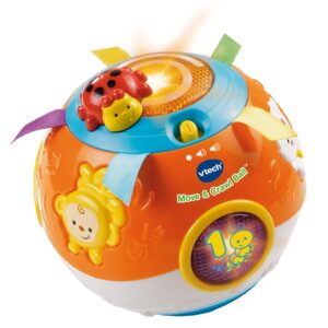 VTech Move and Crawl Ball, Orange