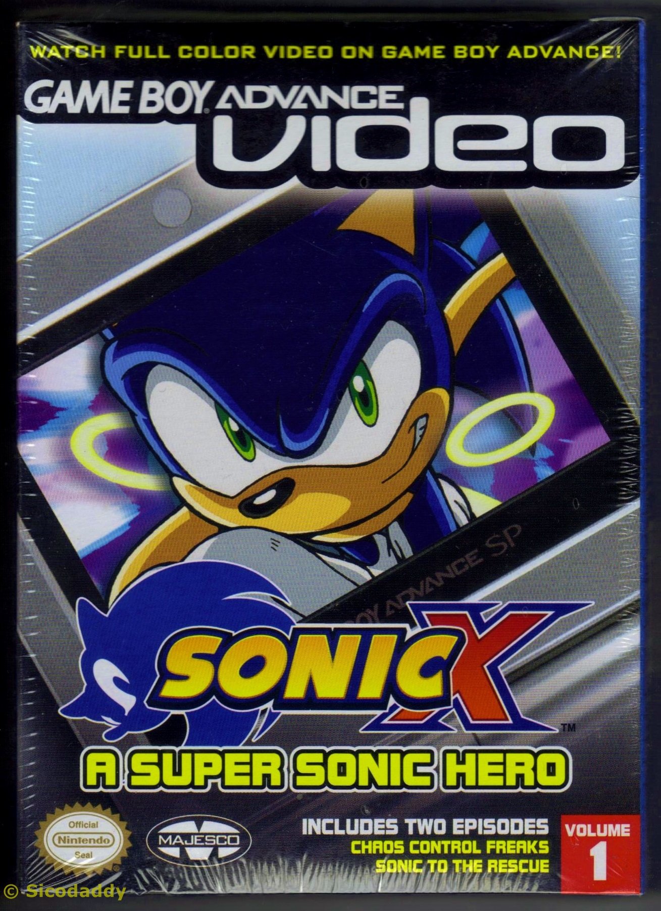 Sonic X: A Super Sonic Hero, Vol. 1 (Chaos Control Freaks / Sonic to the Rescue)