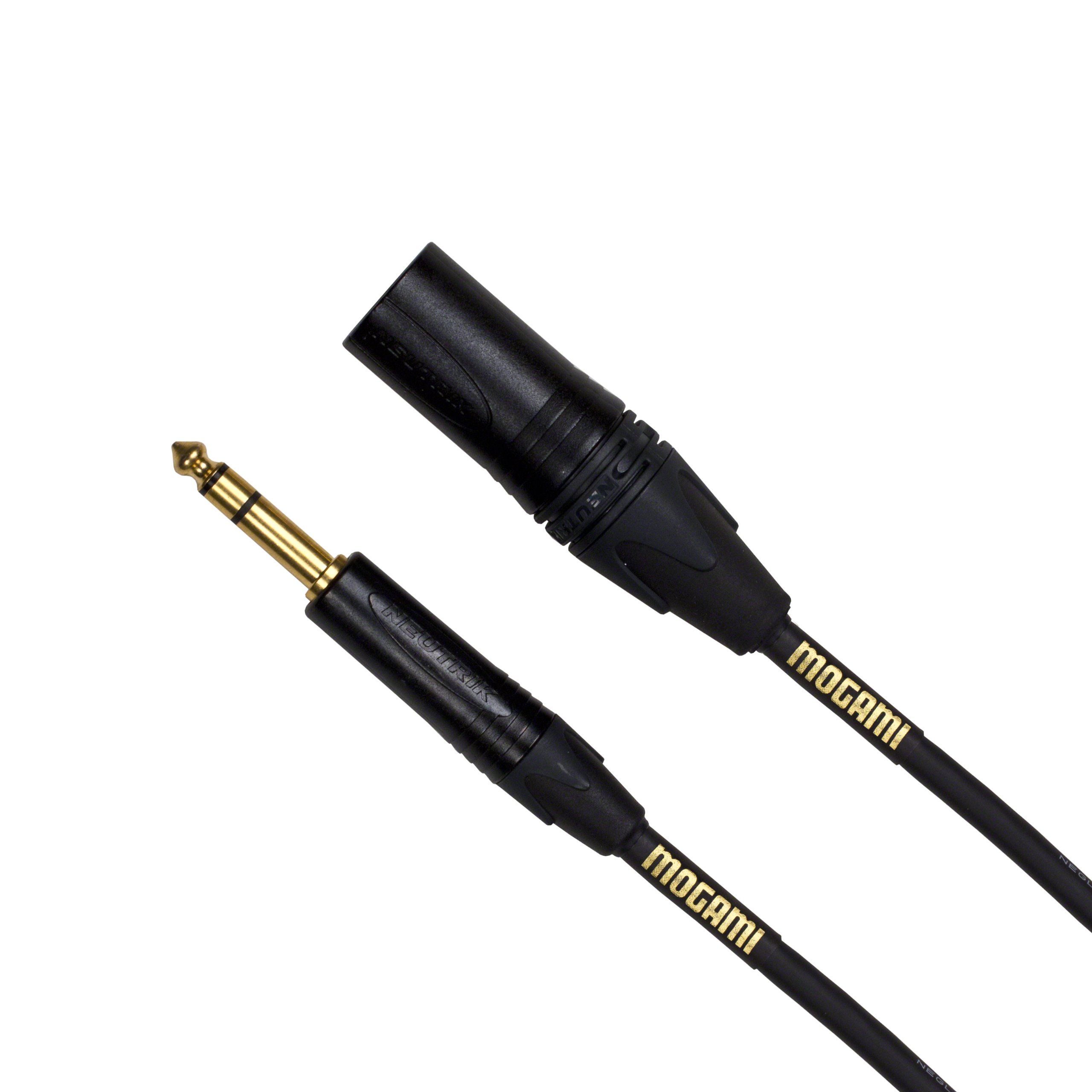 Mogami Gold-TRSXLRM-03 Balanced Quad Patch Cable 3 feet