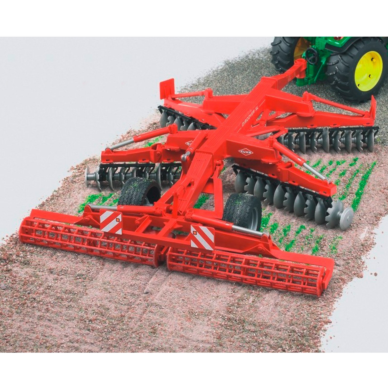 Bruder Kuhn Disc Harrow Discover XL Farm Tractor 1:16 Scale Accessory