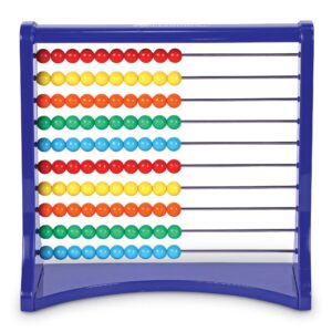 Learning Resources Ten-Row Abacus, Early Math Skills, Addition/Subtraction, Abacus, Abacus for Kids, Math Toys, Ages 5+