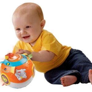 VTech Move and Crawl Ball, Orange