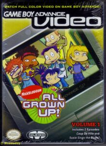 video: all grown up, vol. 1 - game boy advance