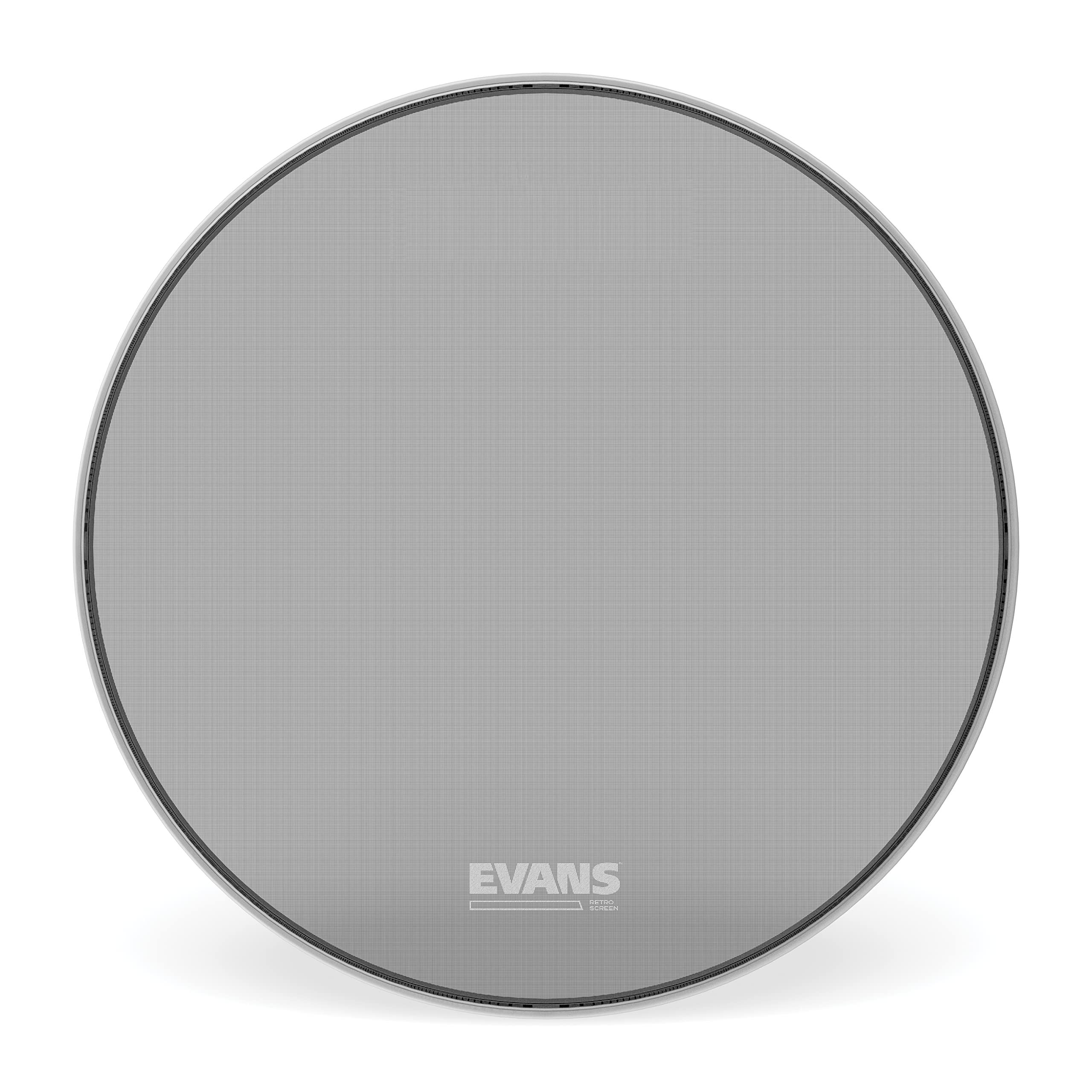 Evans Retro Screen Resonant Bass Drum Head, 22 Inch