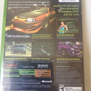 SRS: Street Racing Syndicate - Xbox (Black)