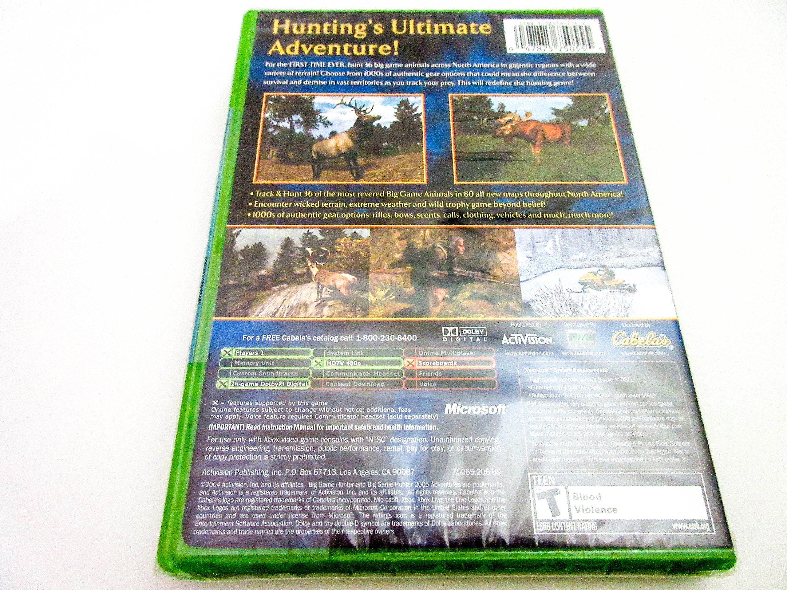 Cabela's Big Game Hunter 2005 - Xbox