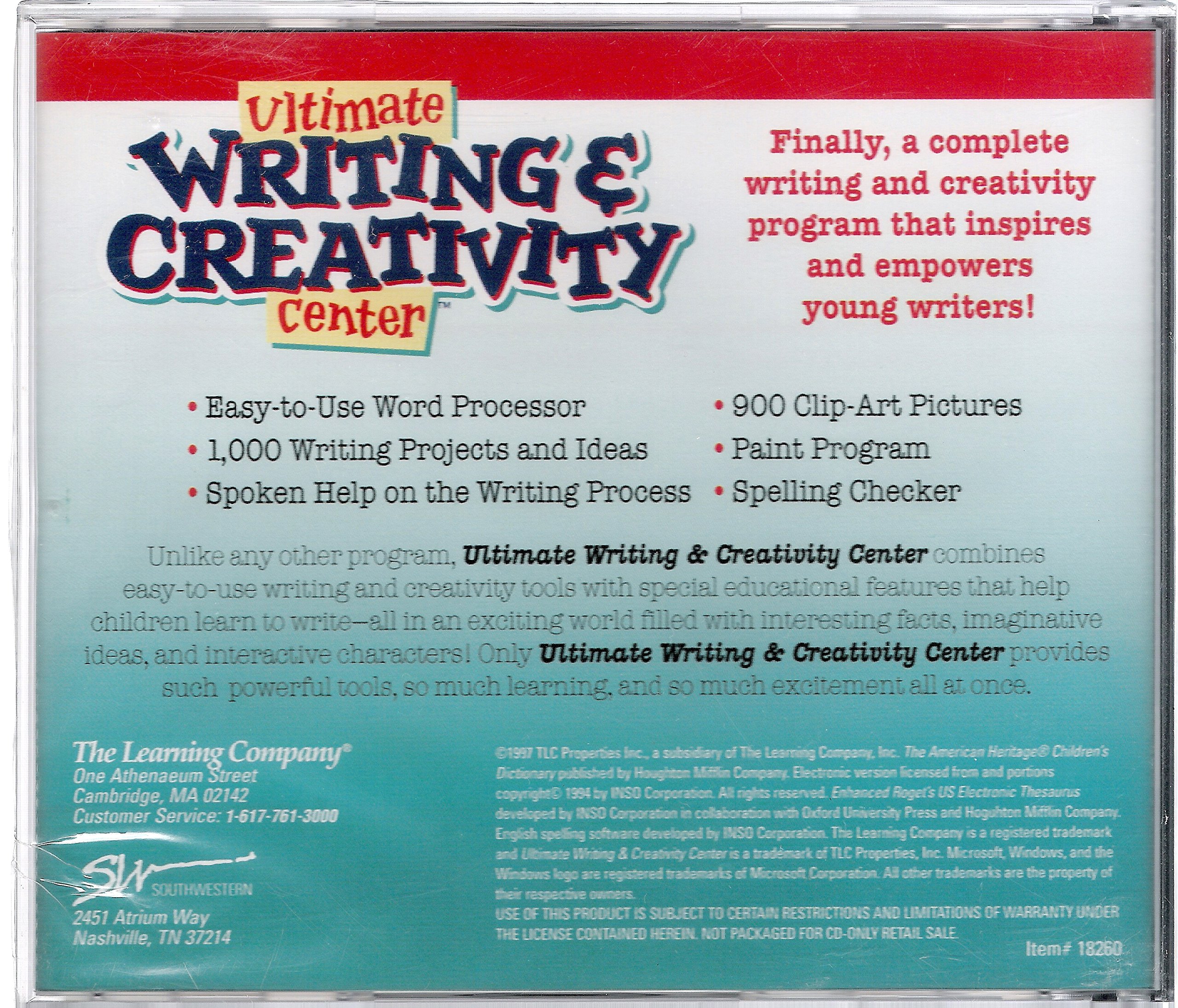 Learning Company Ultimate Writing & Creativity Center