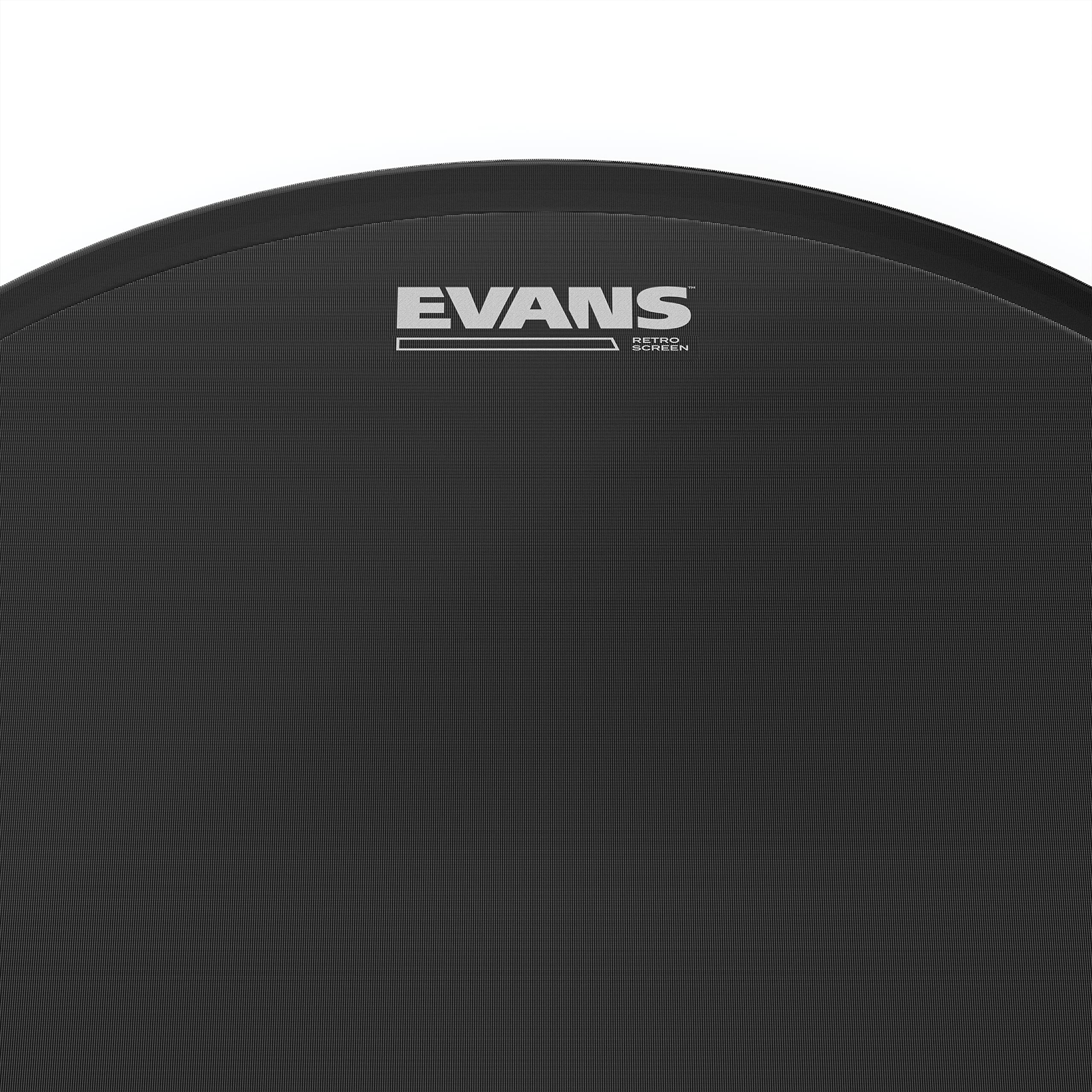 Evans Retro Screen Resonant Bass Drum Head, 22 Inch