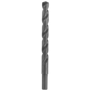 bosch bl2156 1-piece 29/64 in. x 5-5/8 in. fractional jobber black oxide drill bit for applications in light-gauge metal, wood, plastic