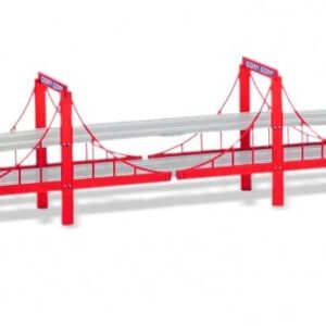 Carrera Bridge Set,Red,Medium