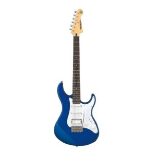 yamaha pacifica series pac12 electric guitar; metallic blue