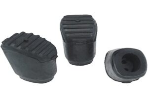 gibraltar sc-pc08 ellipt leg rubber floor tom 3/pack