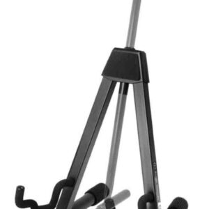 On-Stage GS7465 Pro Flip-It A-Frame Guitar Stand, Black