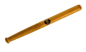 meinl percussion 11" cowbell beater with ribbed grip-not made in china-amber finish hardwood, cow1