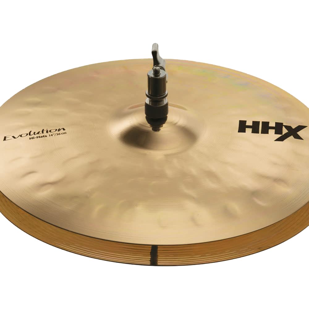 SABIAN 14" HHX Evolution Hi-Hats, Brilliant Finish