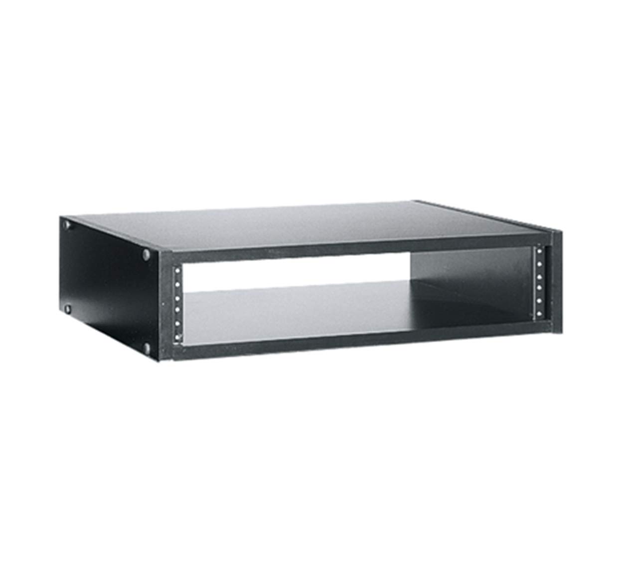 Middle Atlantic Products RK2 Series Rack - 2 Rack Spaces, Black Wood Grain Laminate