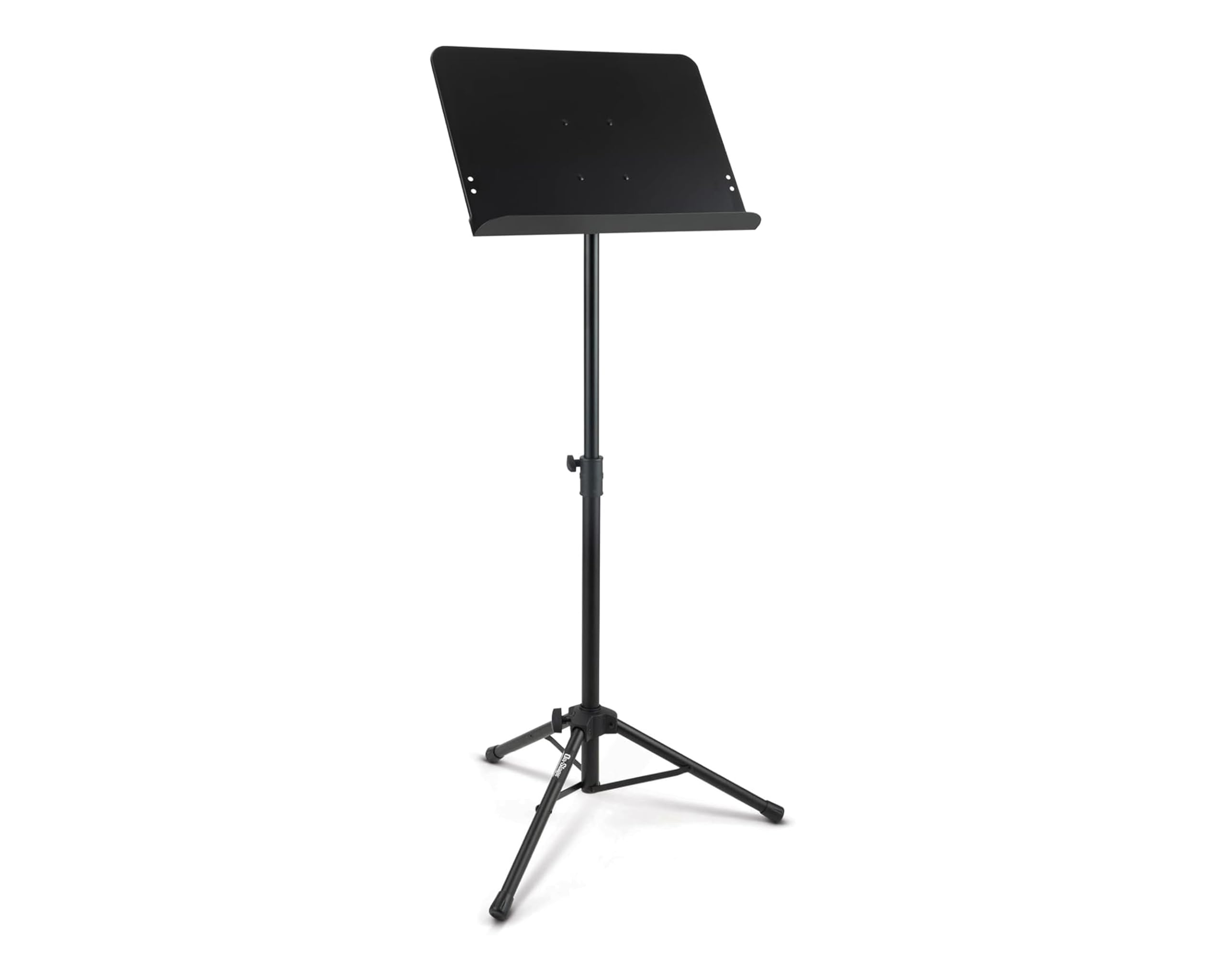 On-Stage SM7211B Professional Grade Folding Orchestral Sheet Music Stand, Black