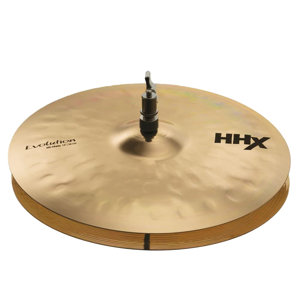 SABIAN 14" HHX Evolution Hi-Hats, Brilliant Finish