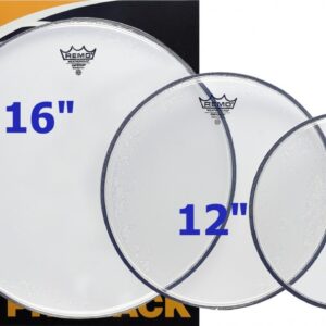 Remo Drum Set, 12-inch (PP0312BE)