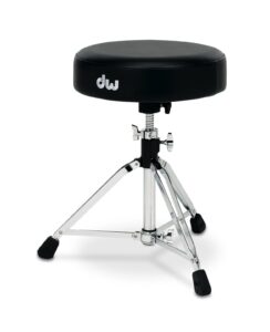 dw drum workshop cp9100m 9000 series tripod throne w/ round seat