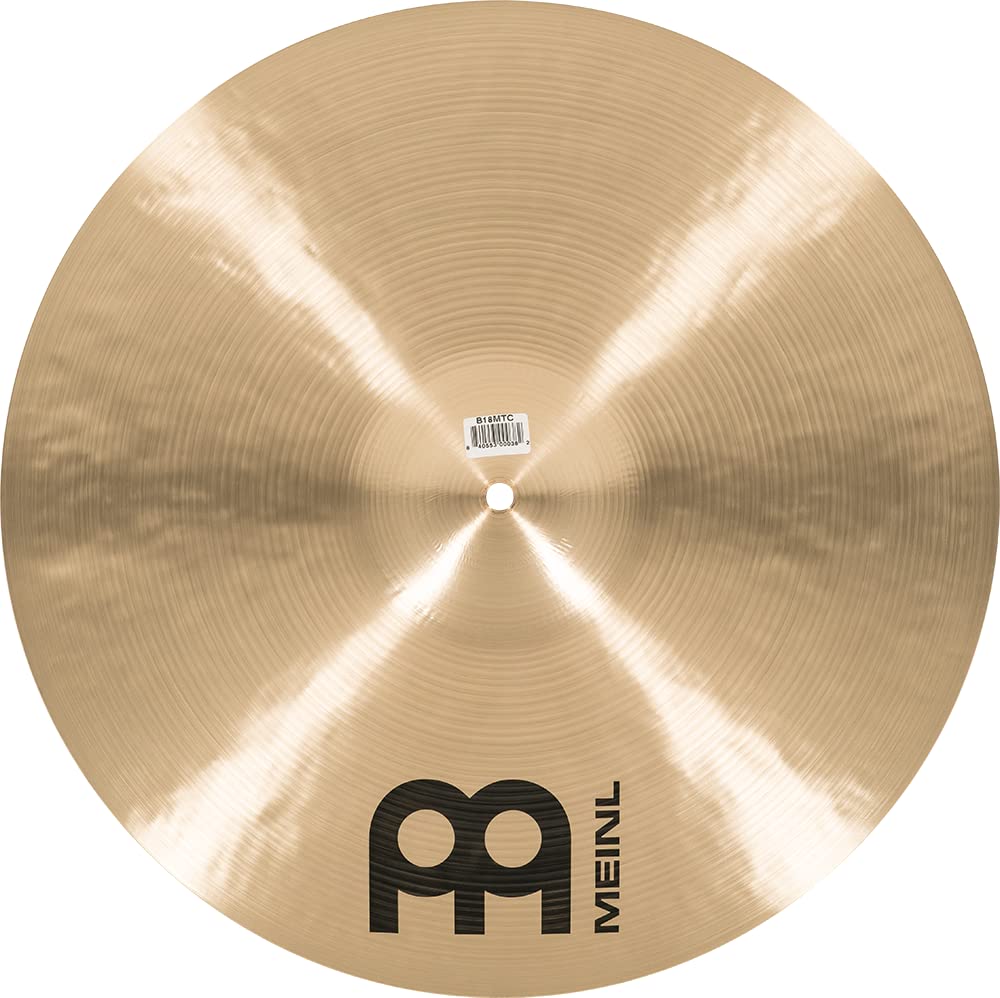 Meinl Cymbals Crash Cymbal, Traditional Finish (B18MTC)