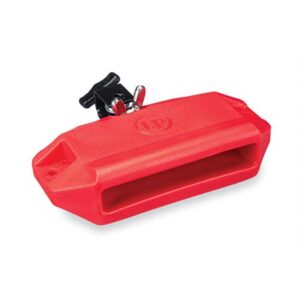 latin percussion jam block, medium, red (lp1207)