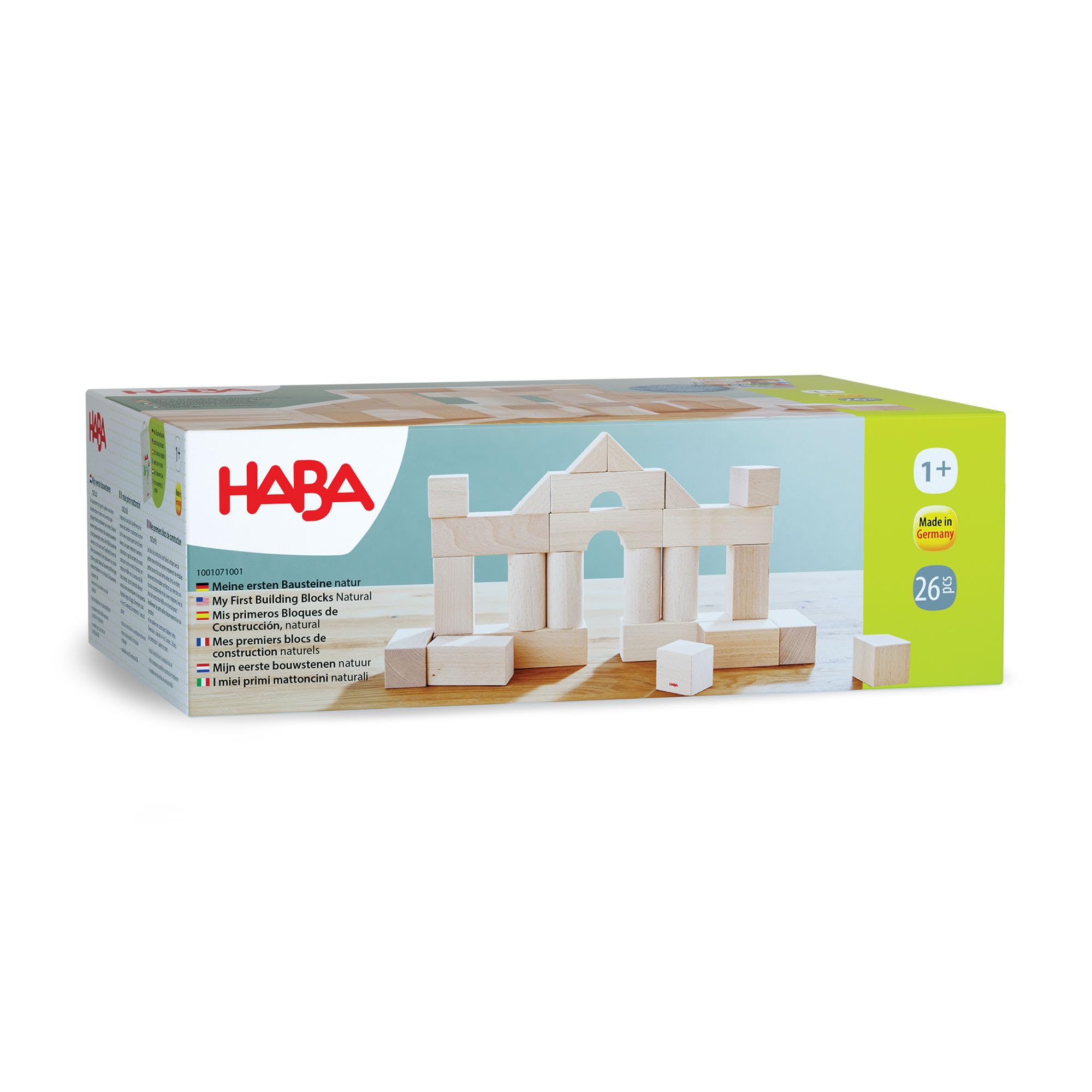 HABA Basic Building Blocks 26 Piece Starter Set (Made in Germany)