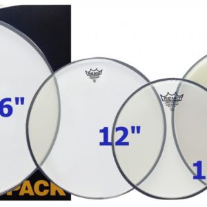 Remo Drum Set, 12-inch (PP0312BE)