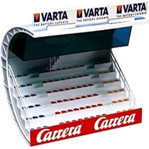 carrera usa 20021100 21100 grandstand realistic scenery accessory for slot car race track sets, white