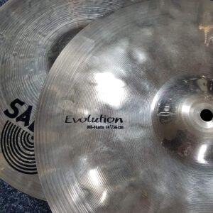 SABIAN 14" HHX Evolution Hi-Hats, Brilliant Finish